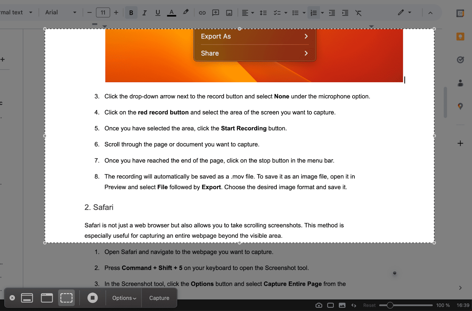 How to Take a Scrolling Screenshot on Mac (4 Methods)